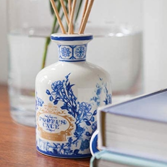 Portus Cale | Accents | Portus Cale Gold And Blue Diffuser Bottle 25ml ...